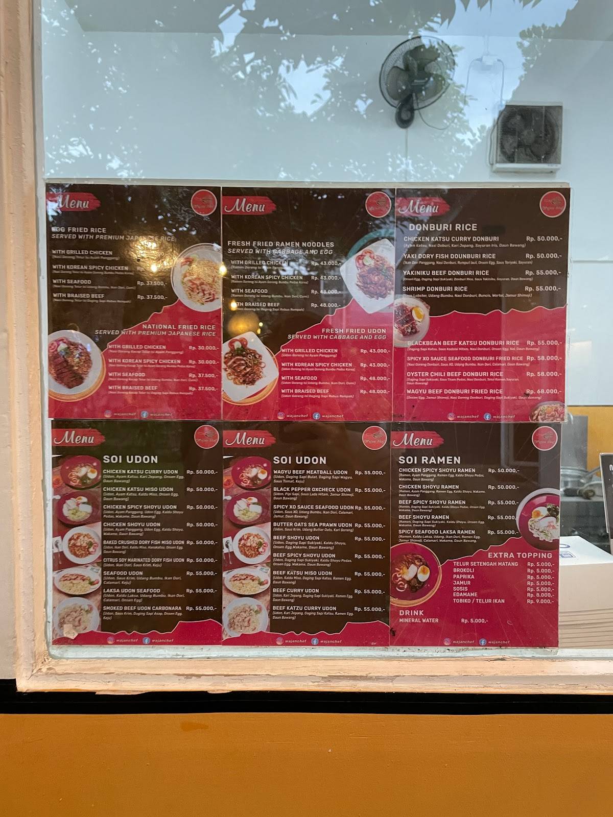 Menu at Nice Place Bintaro restaurant, South Tangerang