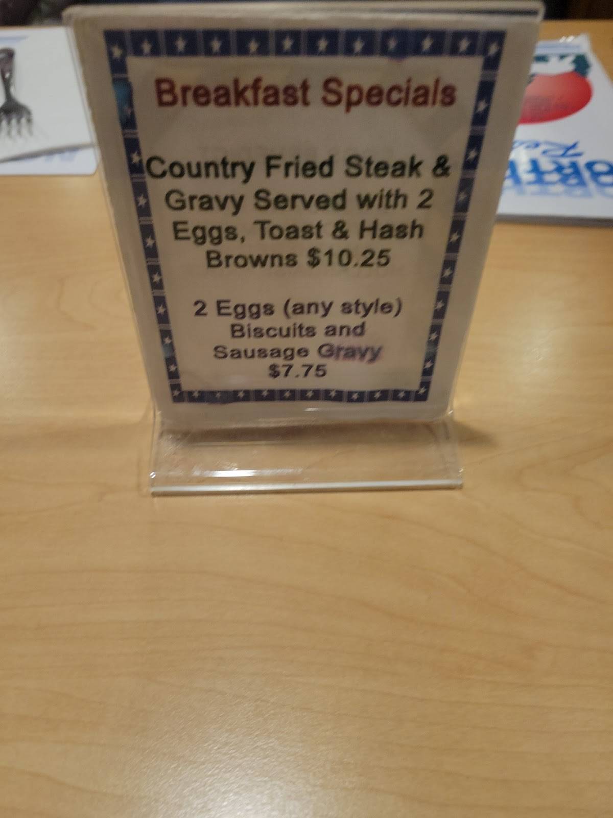 Carta de North Pole Restaurant, Newport