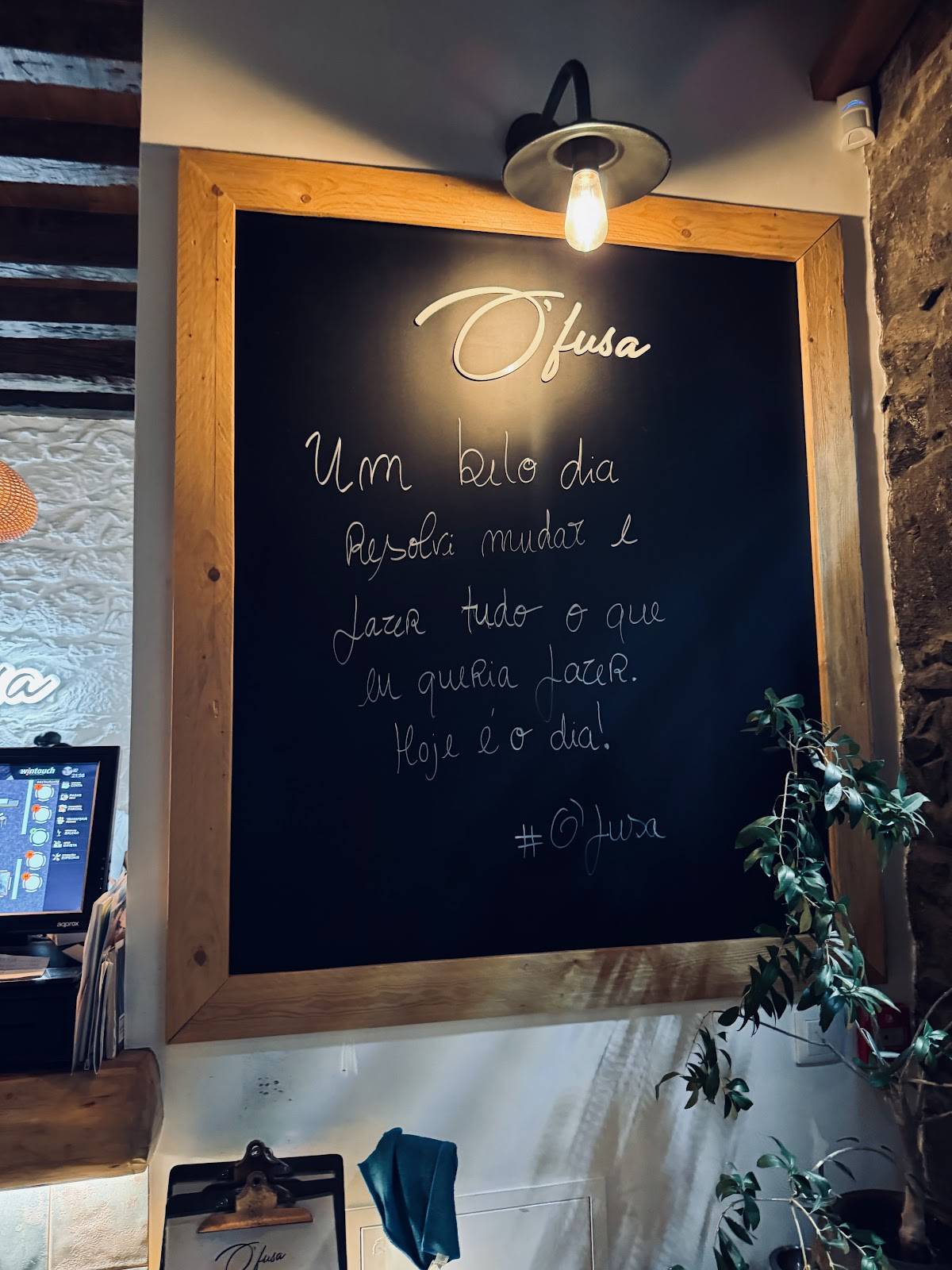 Menu em O Fusa pub & Bar, Câmara De Lobos