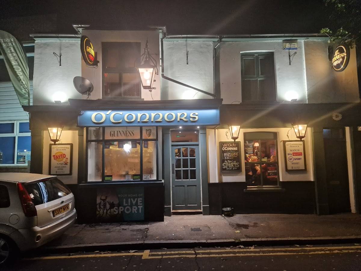 Menu at O'Connors pub & bar, Chelmsford, 7 Hall St