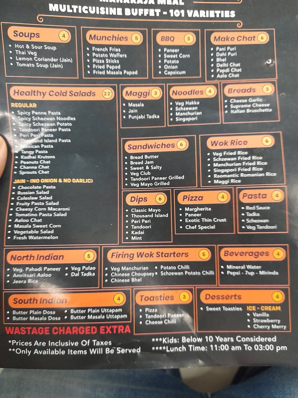 Menu at Octant Pizza, Ahmedabad