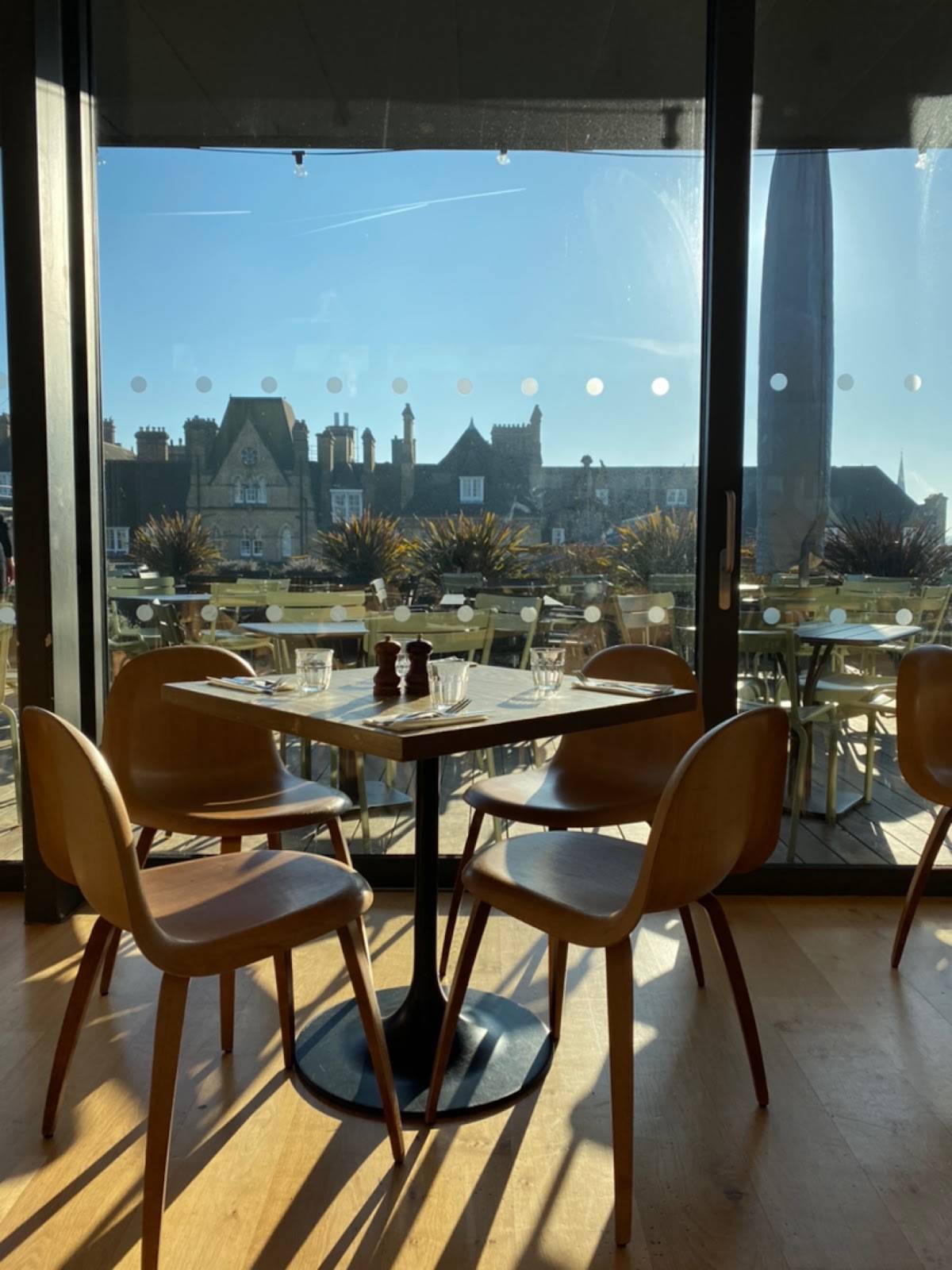 Menu at Ashmolean Rooftop Restaurant, Oxford