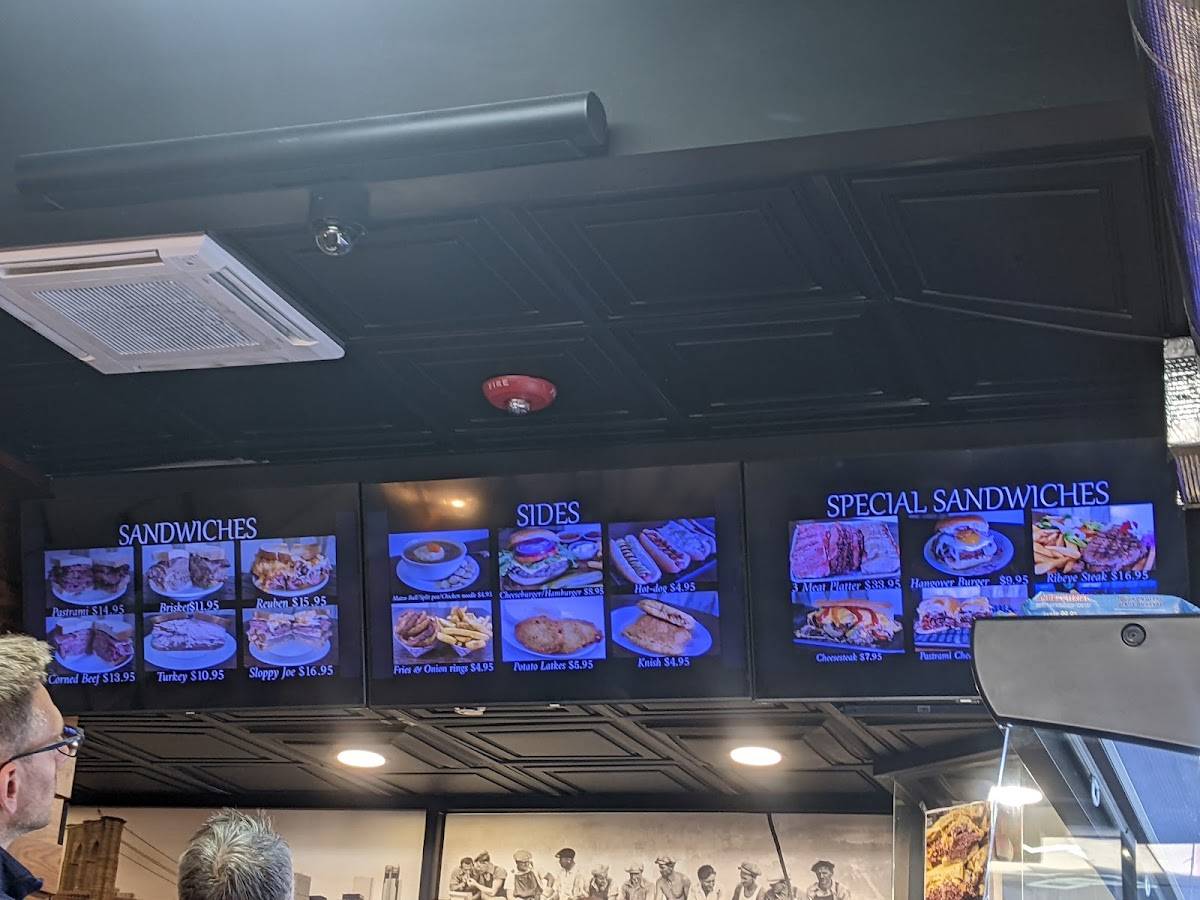 Menu at Pastrami Grill Bistro steakhouse, Garfield
