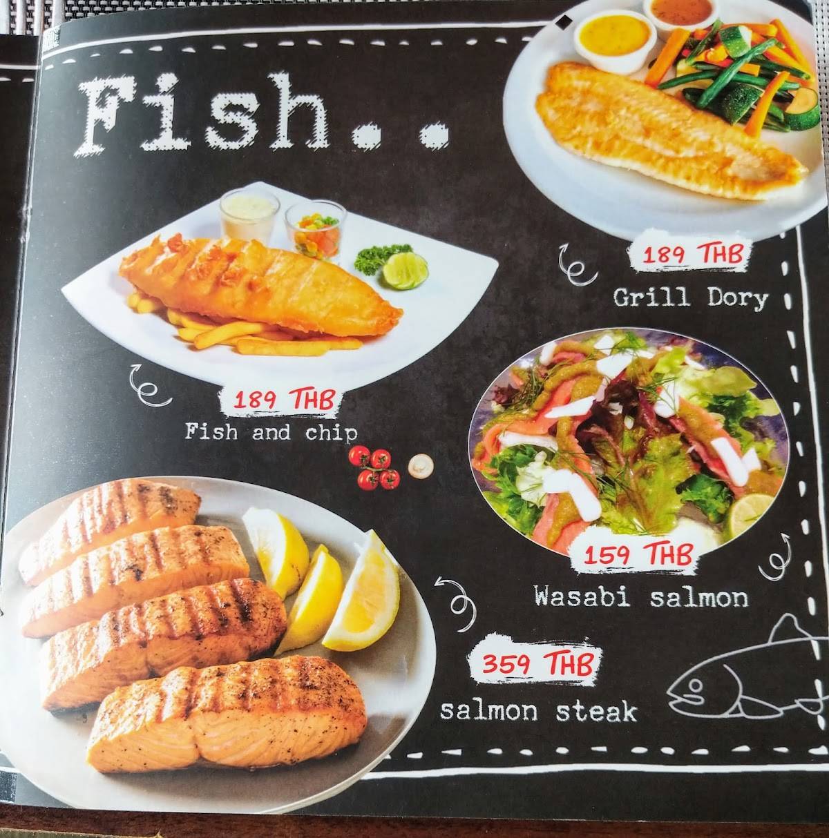 Menu at The Republic Grill & Restaurant, Pattaya City