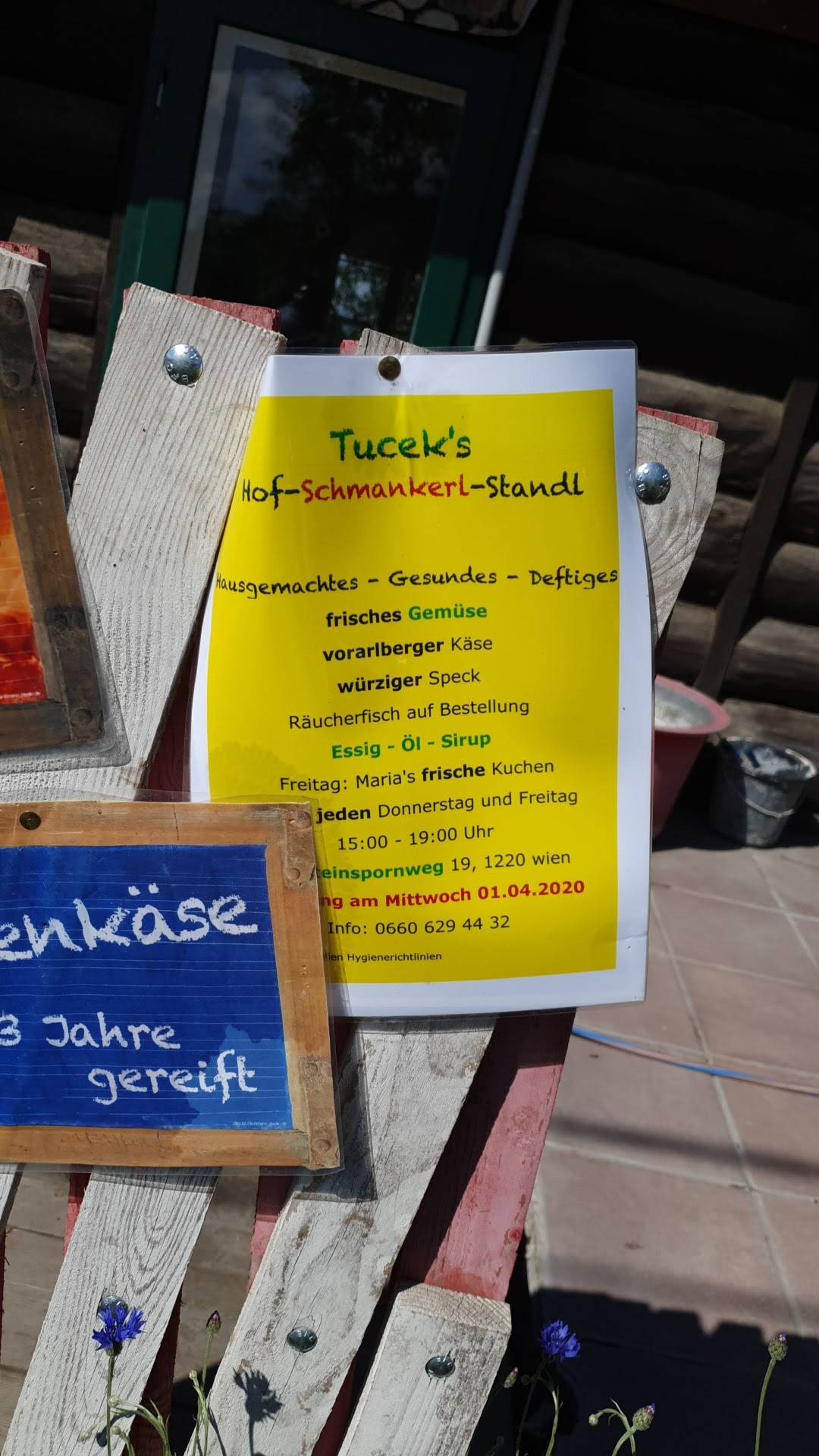 Speisekarte von Paulis Kuchl restaurant, Wien