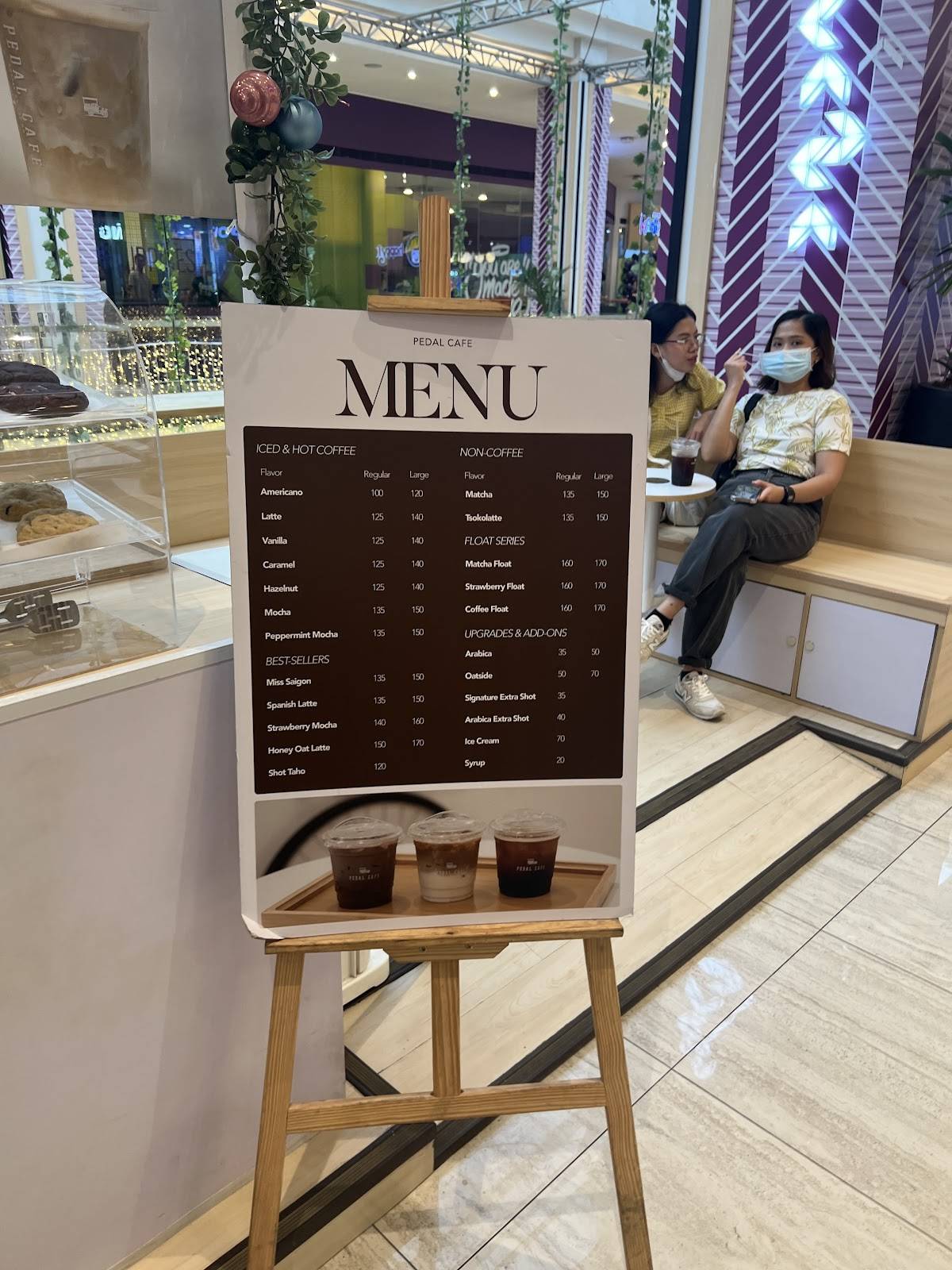 Menu at Pedal Cafe, Quezon City, 116 Eastwood Ave