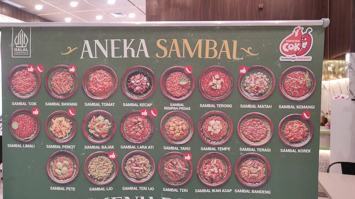 Menu at Penyetan Cok AEON MALL Deltamas restaurant, Bekasi Regency