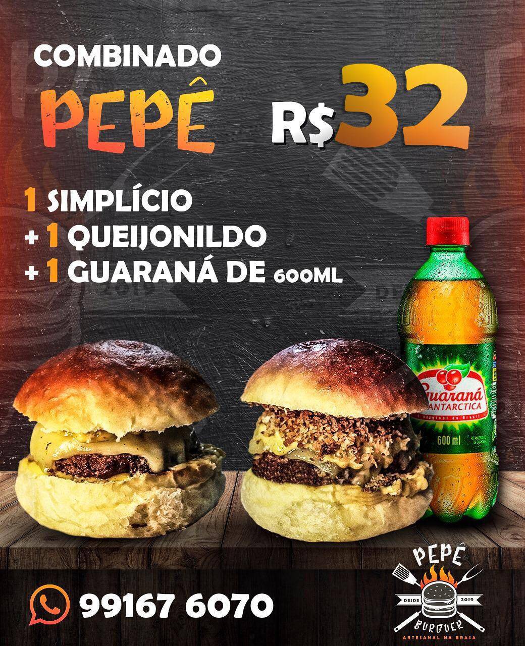 Menu em Pepê Burger restaurante, São Luís