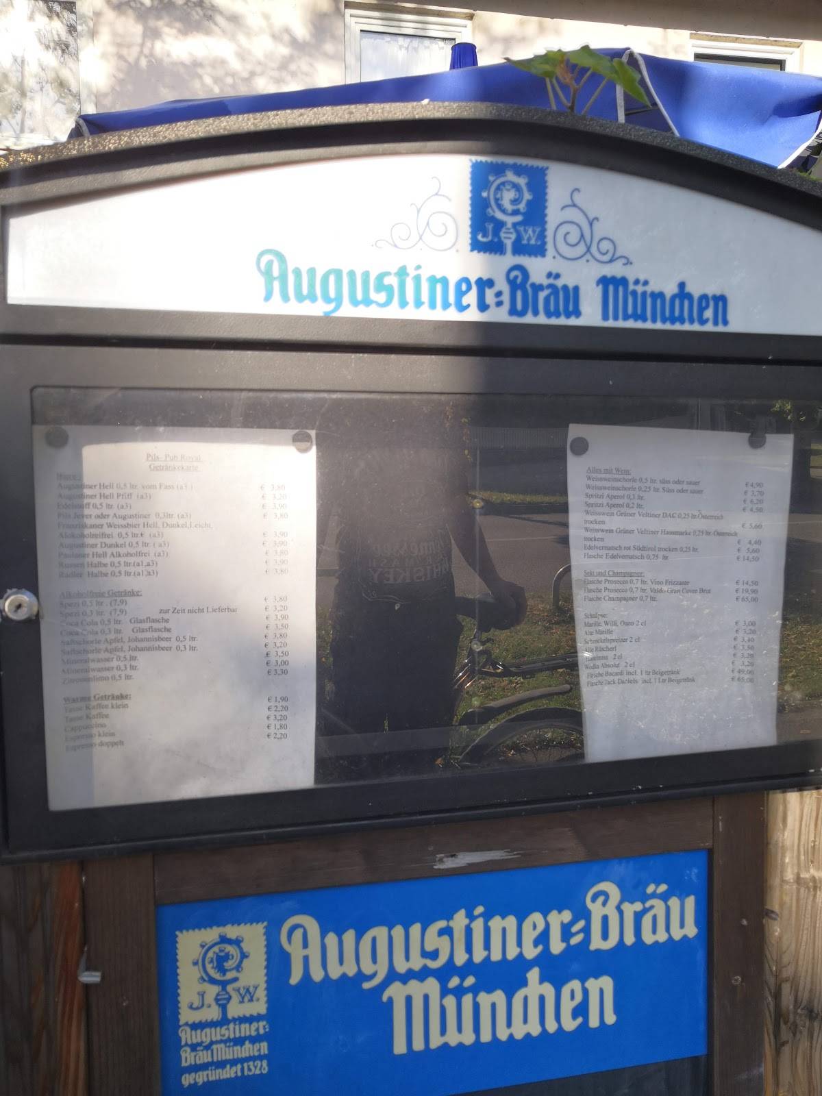 Speisekarte von Pils-Pub Royal, München