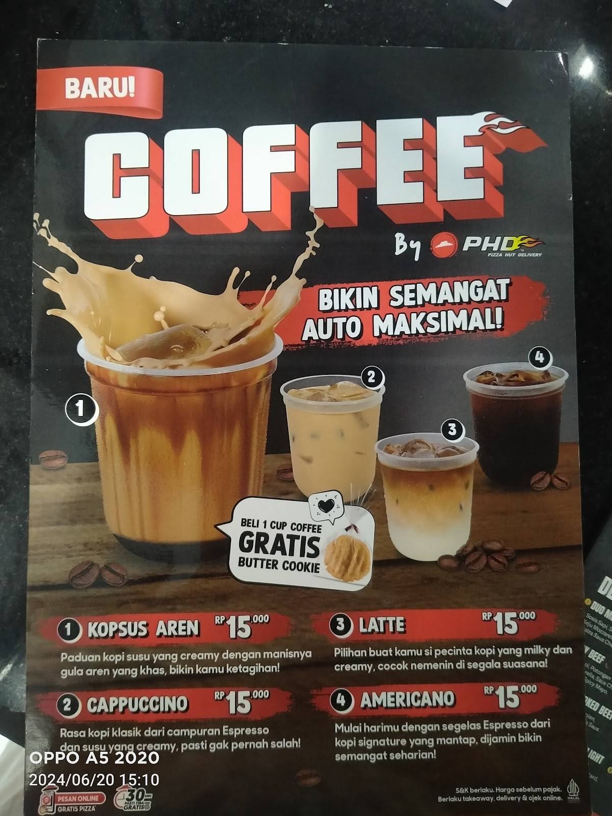Menu at Pizza Hut Delivery - PHD Indonesia pizzeria, Betro, Kompleks ...