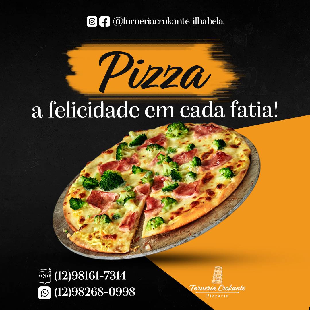 Menu em Pizzaria Forneria Crockante, Ilhabela