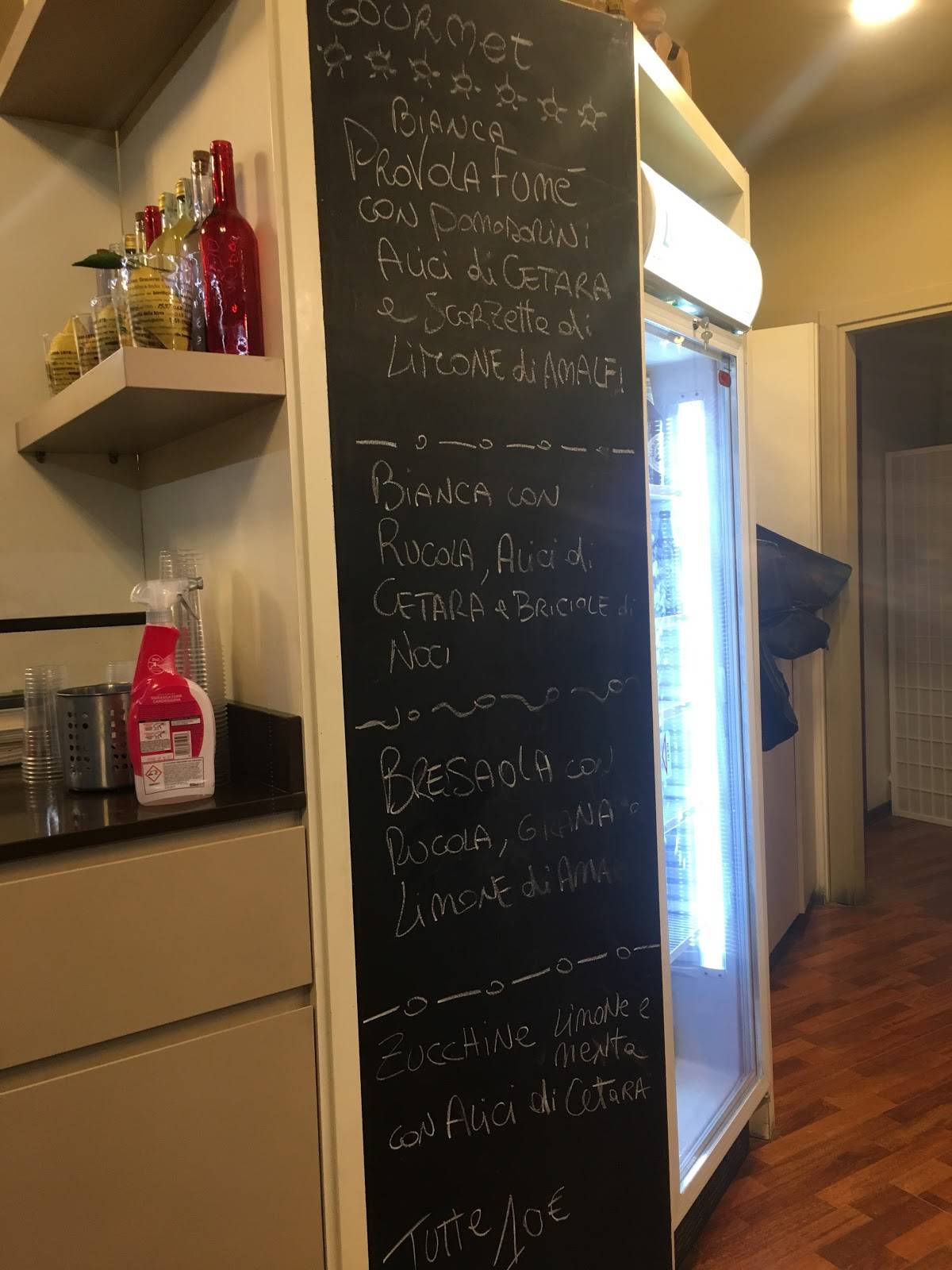 Menu da Pizzeria Delia e Luisa, Modena