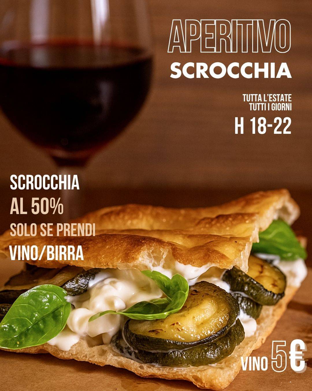 Carta de pizzería Scrocchia - L' originale Ripiena Romana, Roma