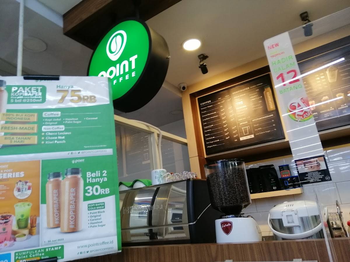 Carta de Point Coffee, Surabaya, Jl. Basuki Rahmat No.88-92
