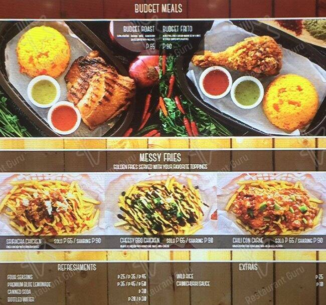 Carta de Pollo Frito, Manila