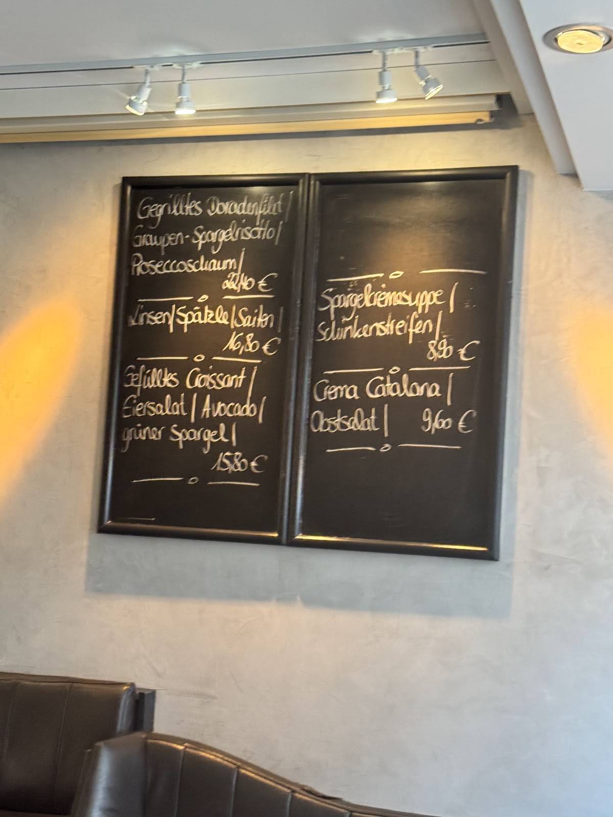 Speisekarte von Cafe Ennui, Ludwigsburg