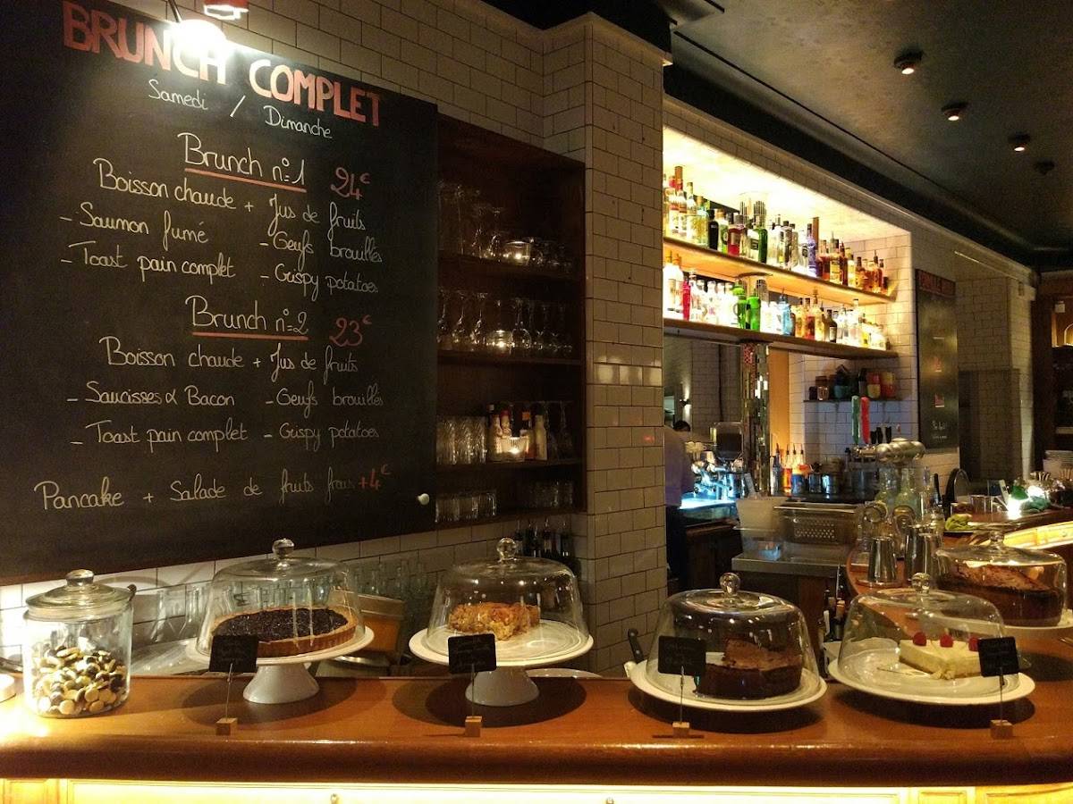 Menu au Chez Jay pub et bar, Paris