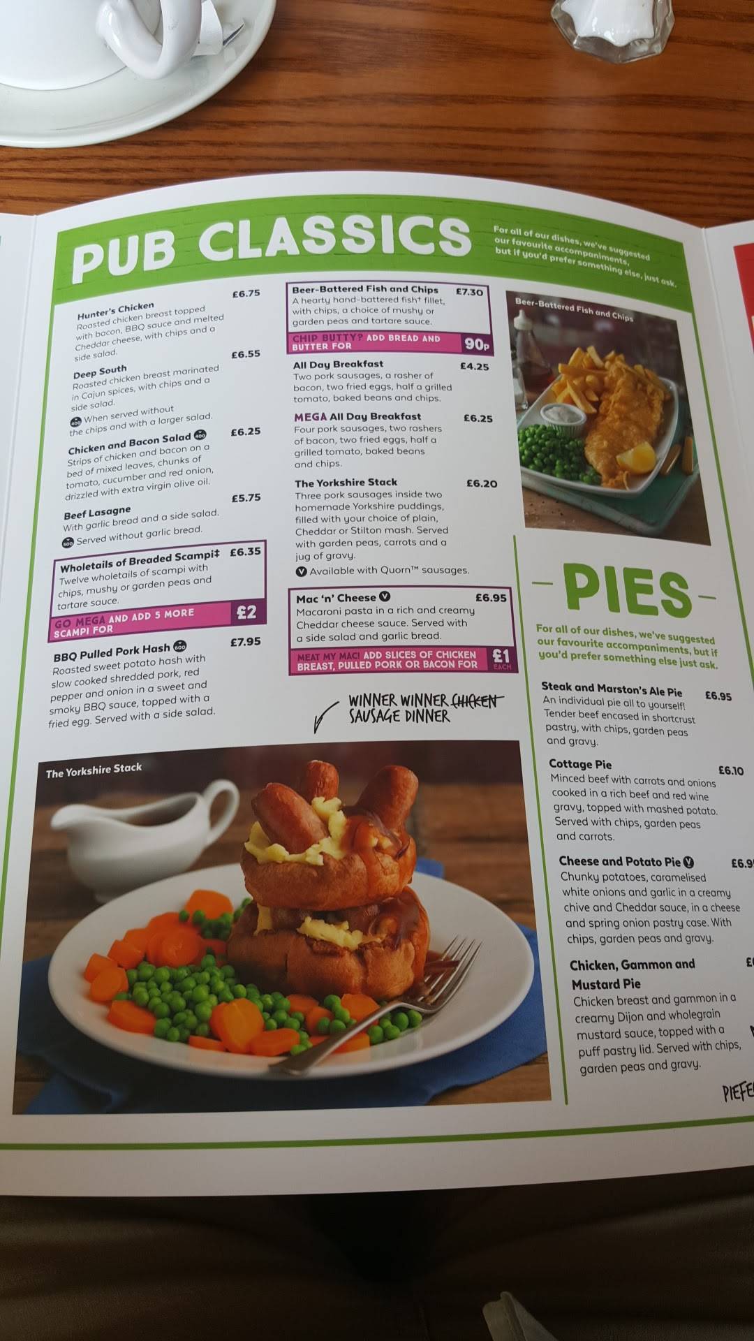 Menu at The Firs pub & bar, Wolverhampton, Castlecroft