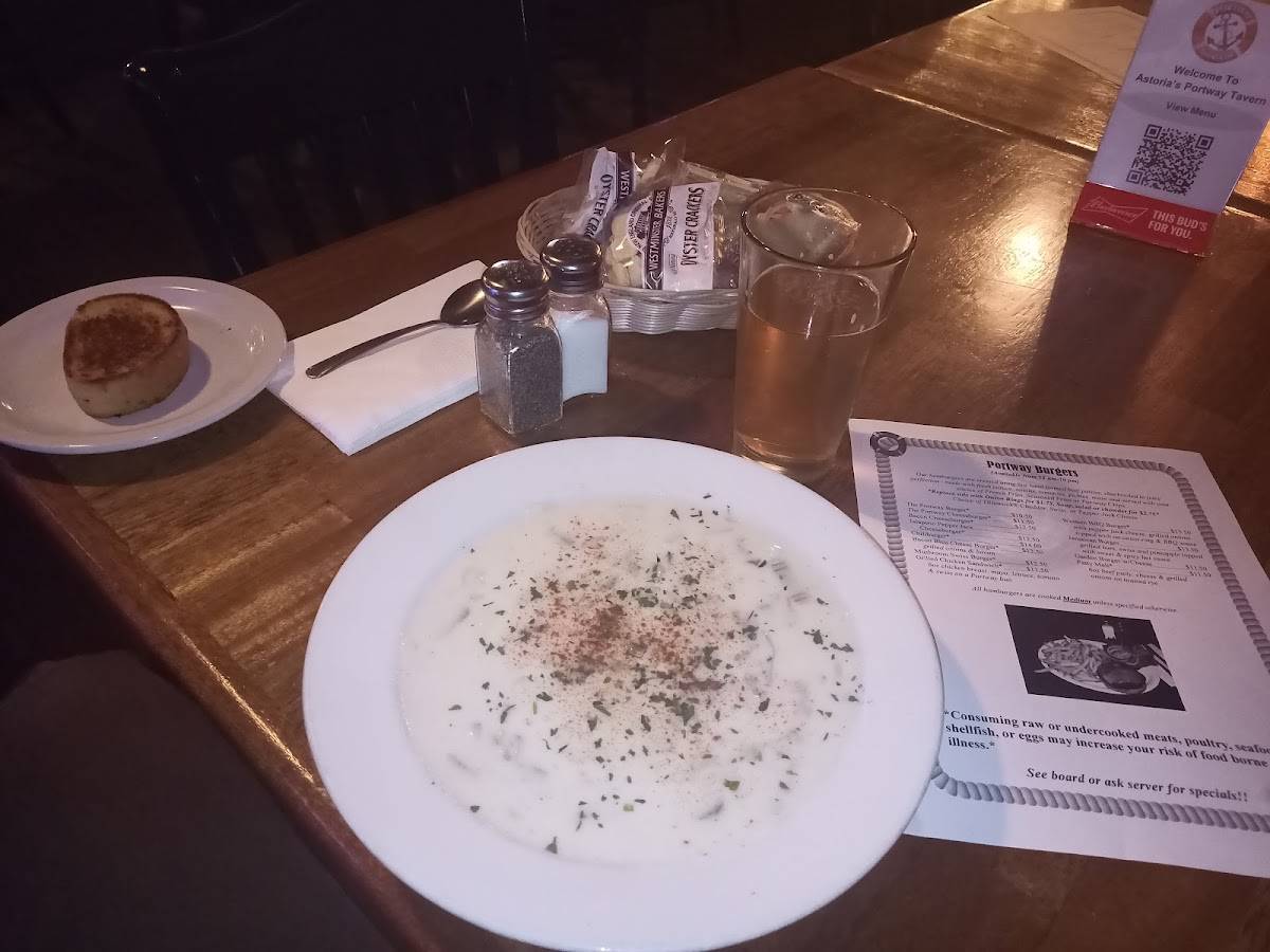 Menu at Portway Tavern pub & bar, Astoria