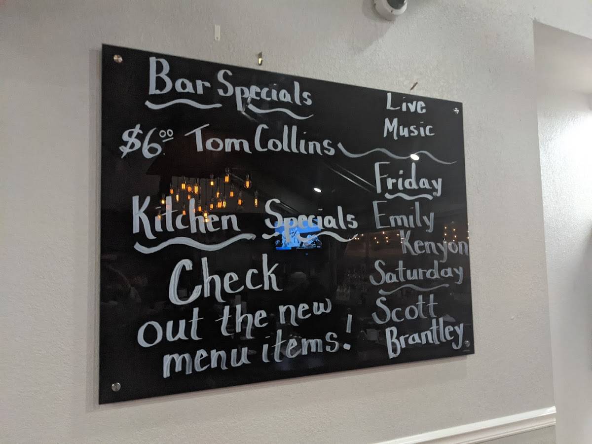 Menu at The Red Stag Tavern pub & bar, Vidalia