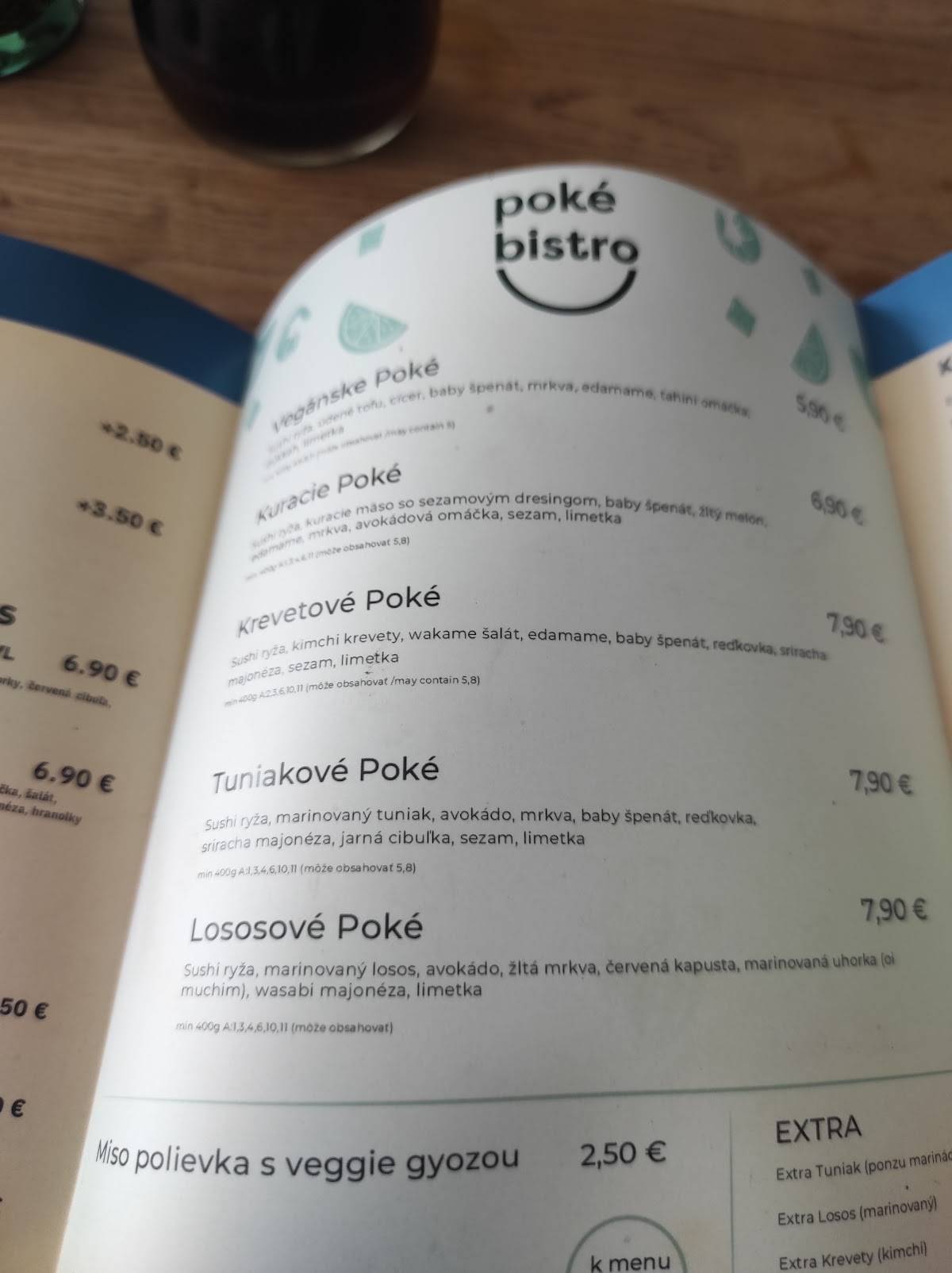 Menu at REGAL BURGER & POKE SNINA restaurant, Snina