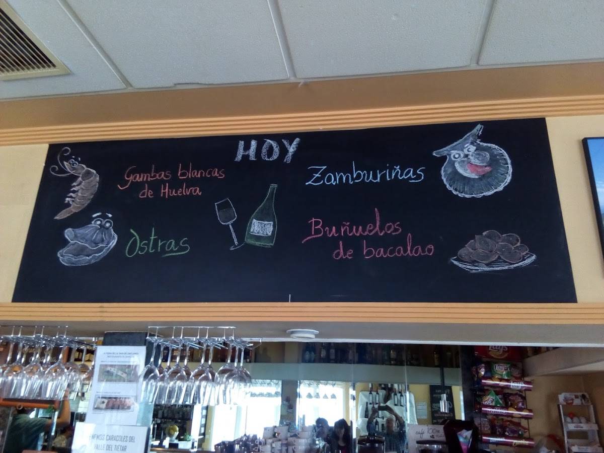 Carta de RESTAURANTE BAR El Gavilán., Gavilanes