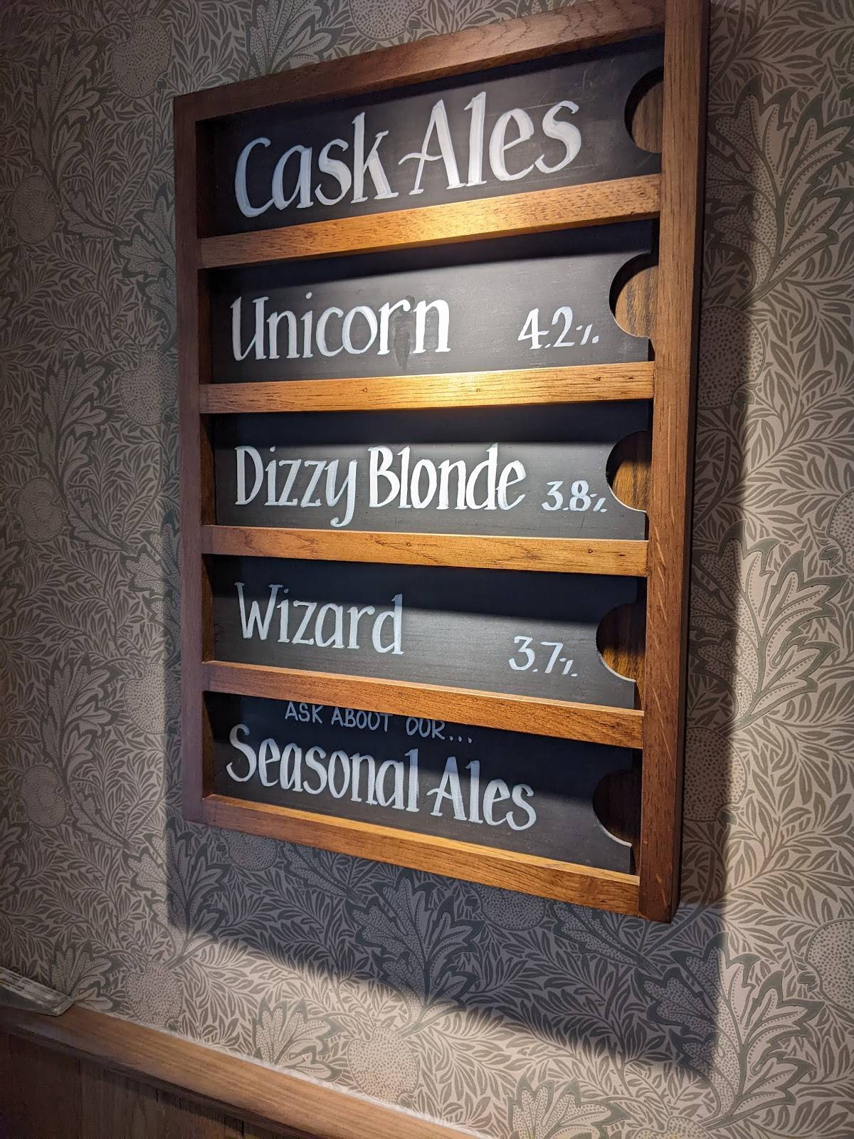 Menu at Red Lion, Little Budworth pub & bar, Little Budworth