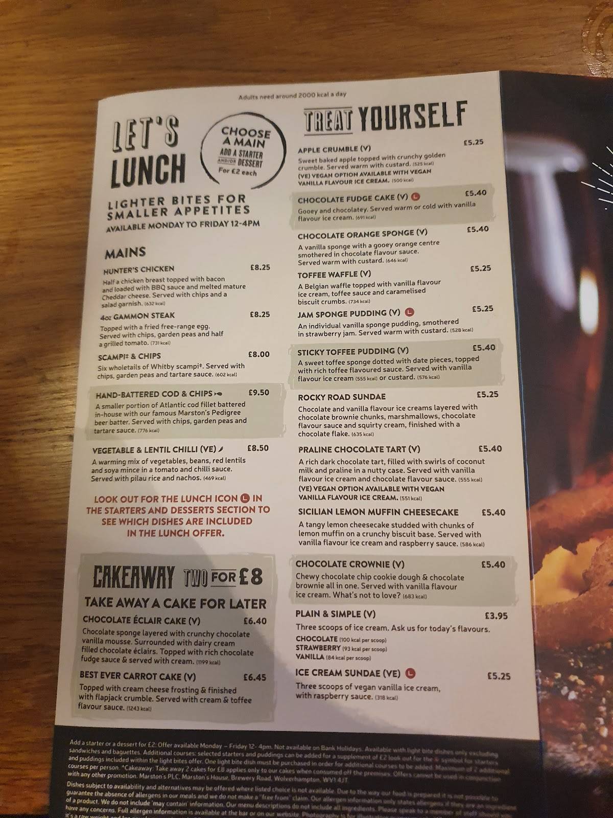 Menu at Red Squirrel pub & bar, Stevenston, Ashenyards Park