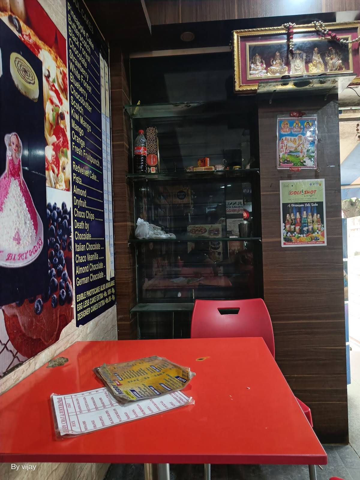 Menu at Reddy bakery & sweets, Hyderabad, 1-8-25