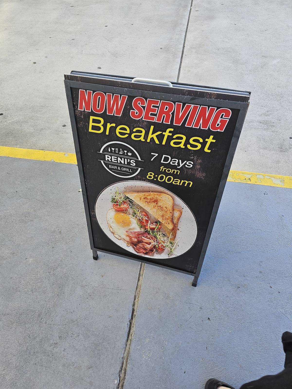 Menu at Reni's Bar & Grill Minchinbury, Mount Druitt