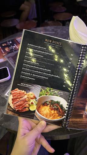 Menu at Repeat ari pub & bar, Bangkok