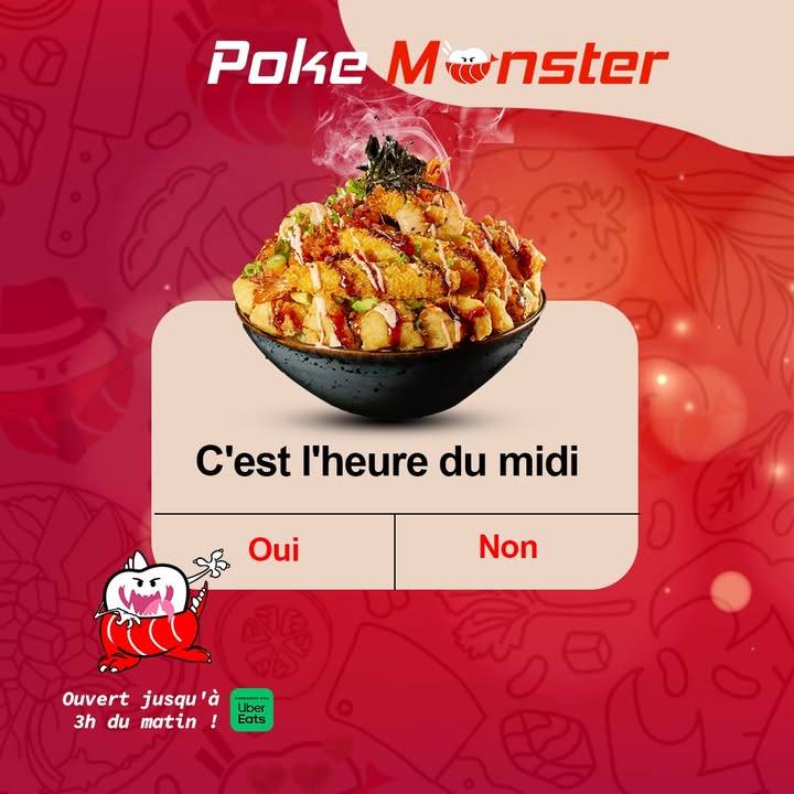 Menu au Poke Monster (Repentigny) restaurant, Repentigny