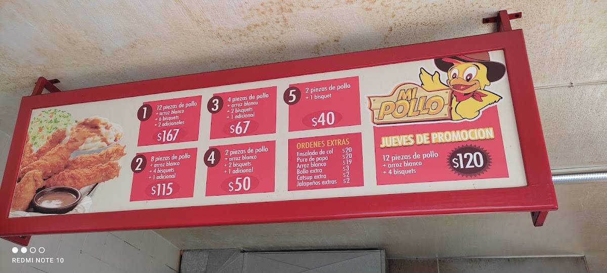 Menu at AB Chicken restaurant, Tlaquepaque, Esquina Calle República De ...