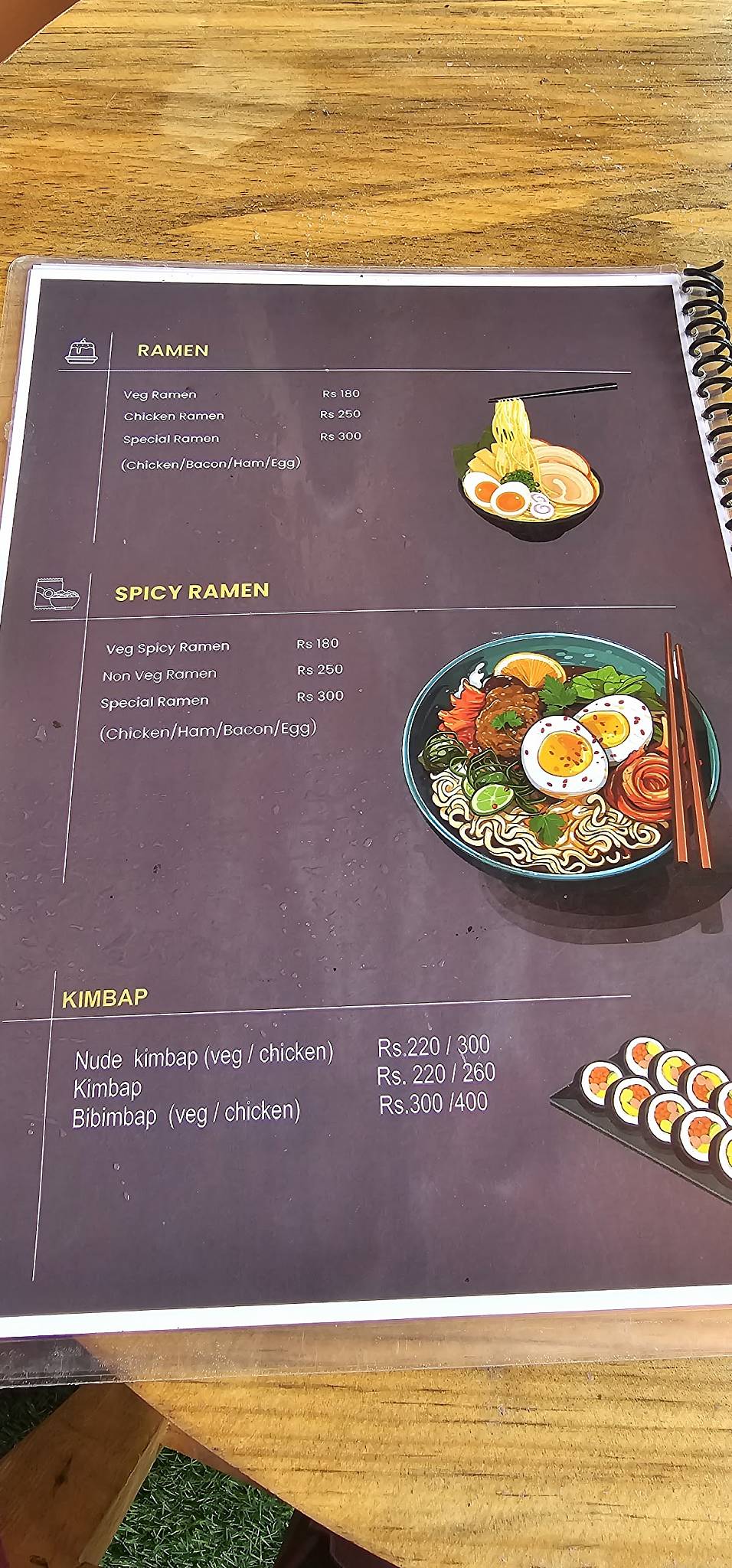 Menu at ARABICA CAFÉ AND BAKERY, Dharamshala