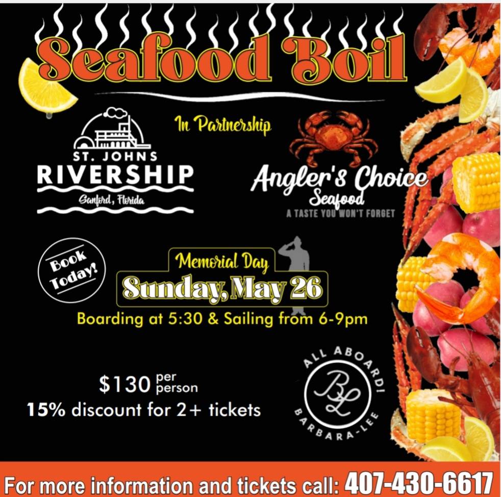 Menu at Angler's Choice Seafood restaurant, Sanford
