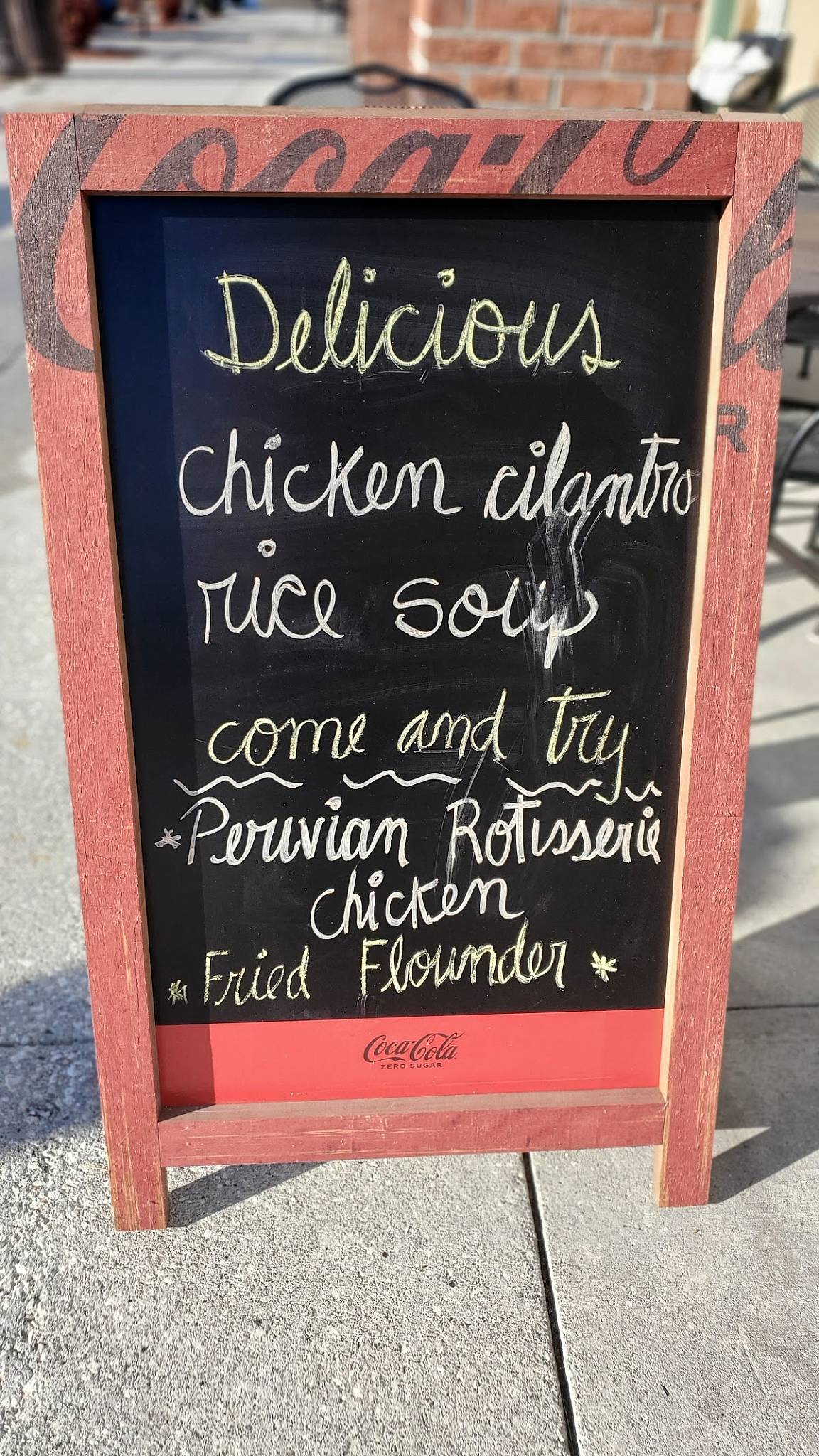 Menu at Aromas At the Beach restaurant, Sunset Beach