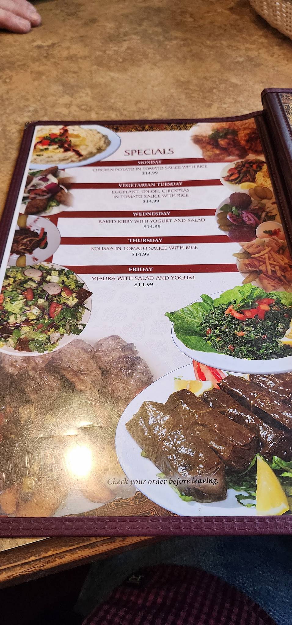 Menu at Badawest Restaurant, Flint