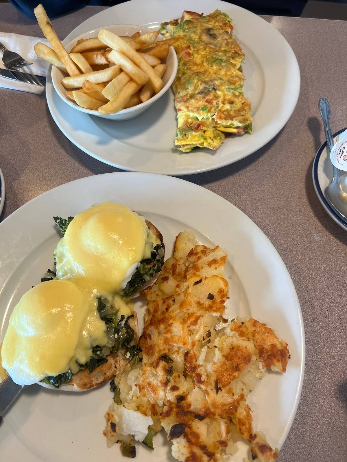 Menu at Blue Angel restaurant, Plainview