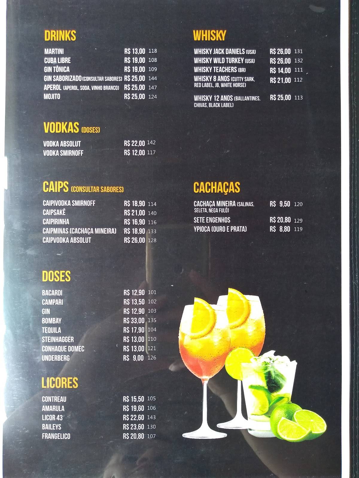 Menu em Bom Apetite restaurante, Cabo Frio, Av. Nilo Peçanha