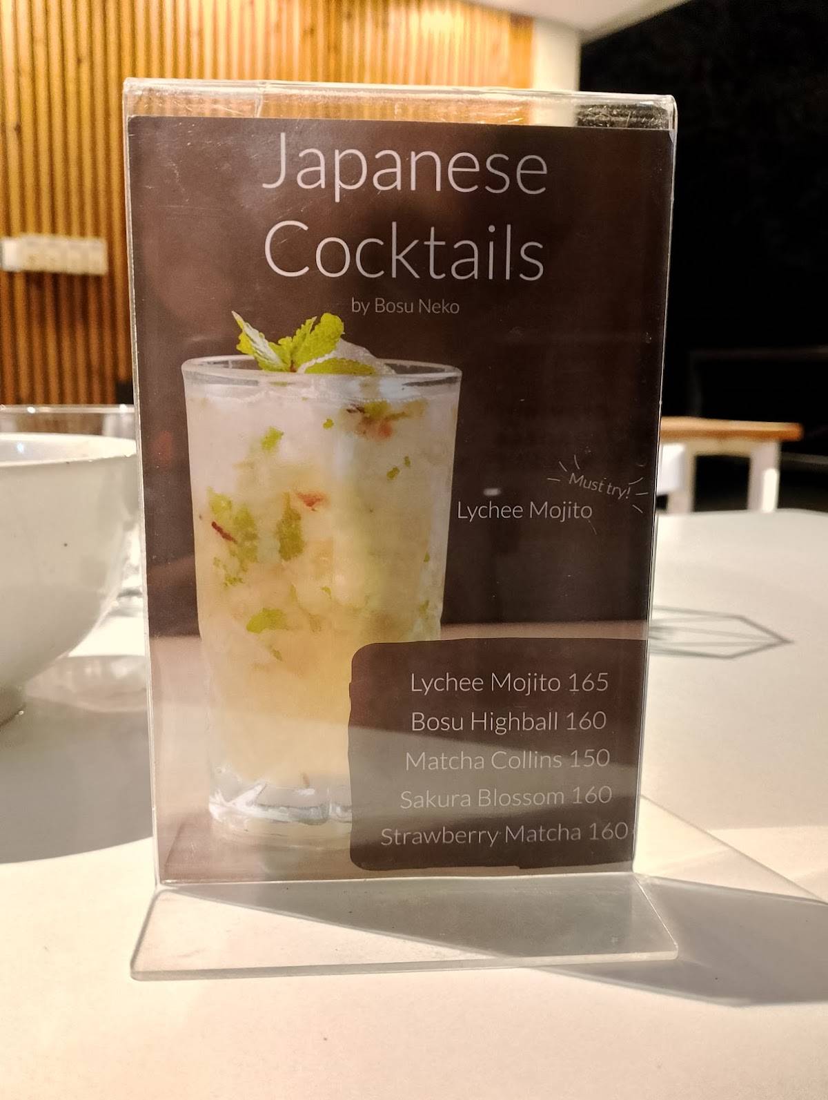 Menu at Bosu Neko Japanese Restaurant - Bonuan Branch, Dagupan