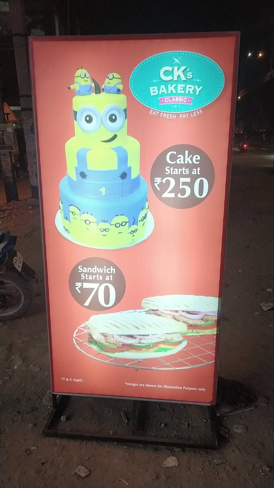 Menu at CK's Bakery Ecity 2 - House of Cakes, Bengaluru