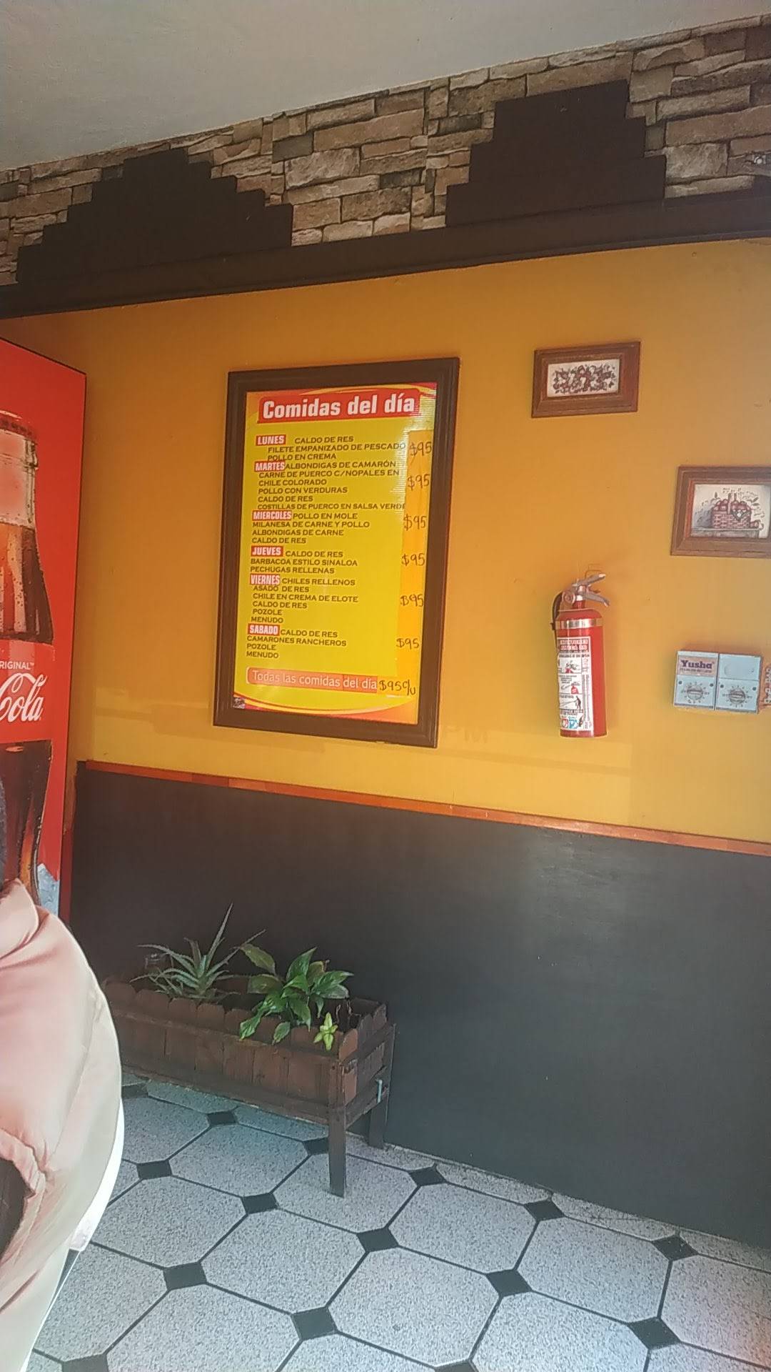 Carta del restaurante COMIDA MEXICANA Doña Maria ESTILO SINALOA, Mexicali