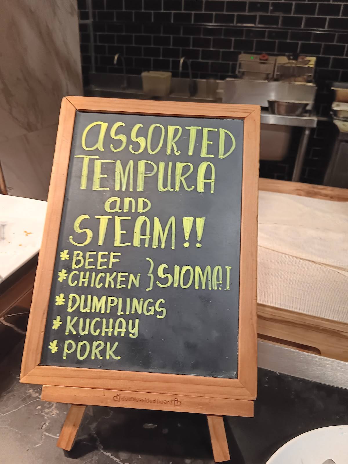 Menu at Cheng Dynasty Hotpot restaurant, Quezon City