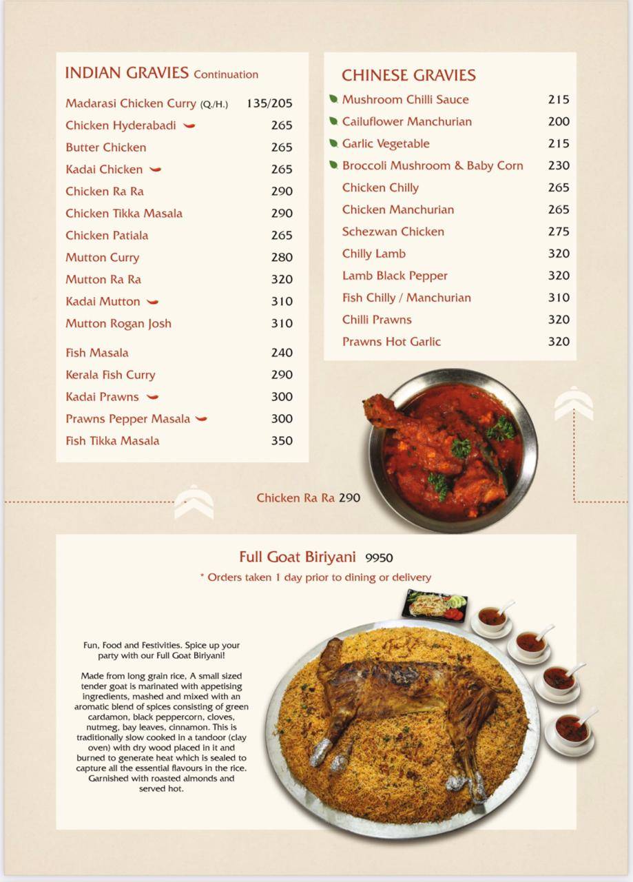 Menu at Copper Kitchen Restaurant, Bengaluru, L 147