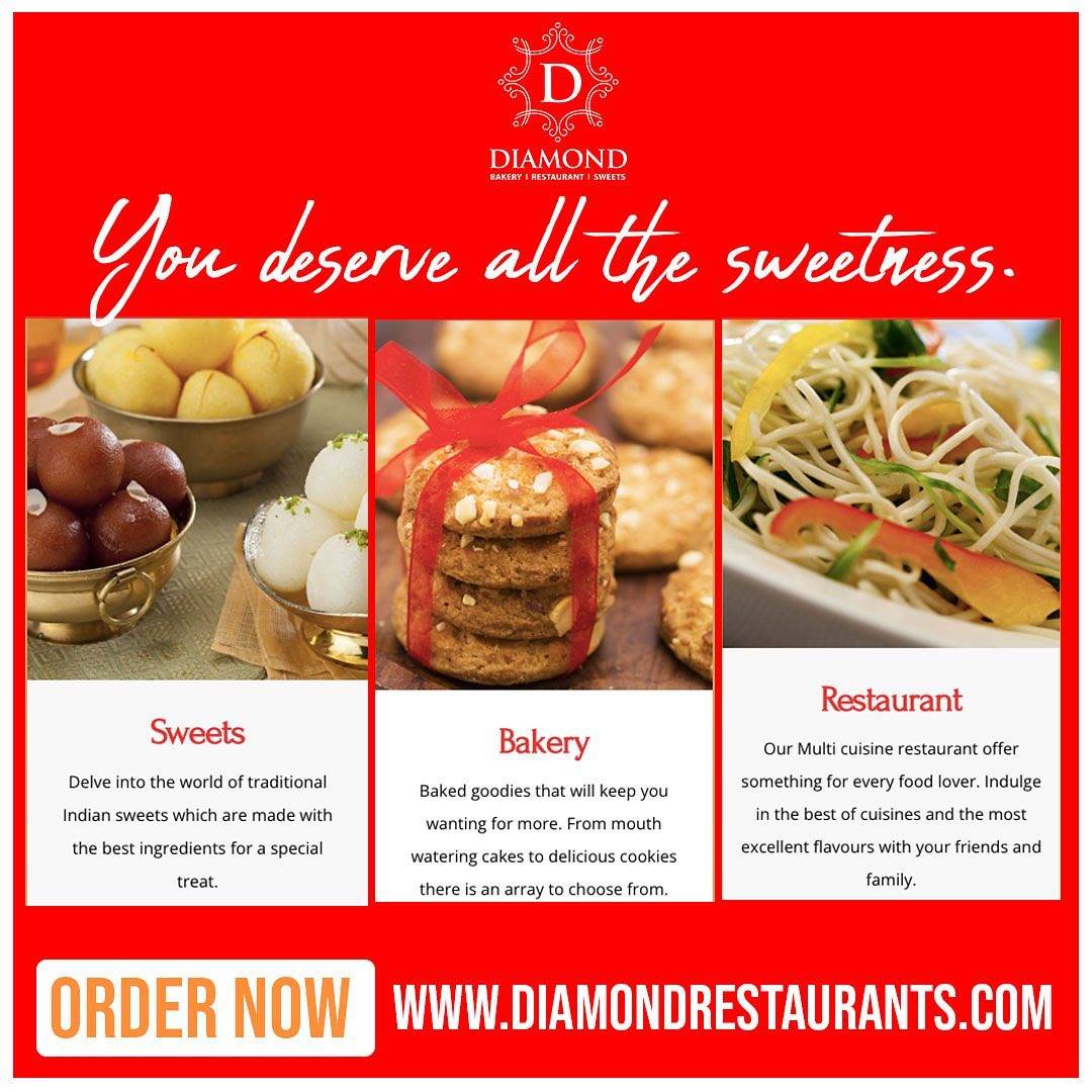 Menu at Diamond Best Bakery Sweets, Restaurant & Groceries, Shimla