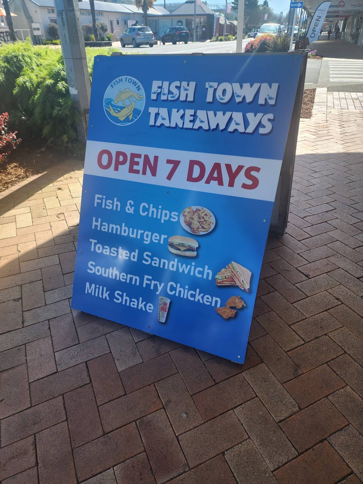 Menu at Fish Town Chinese And European Takeaways ( Te Kuiti ...