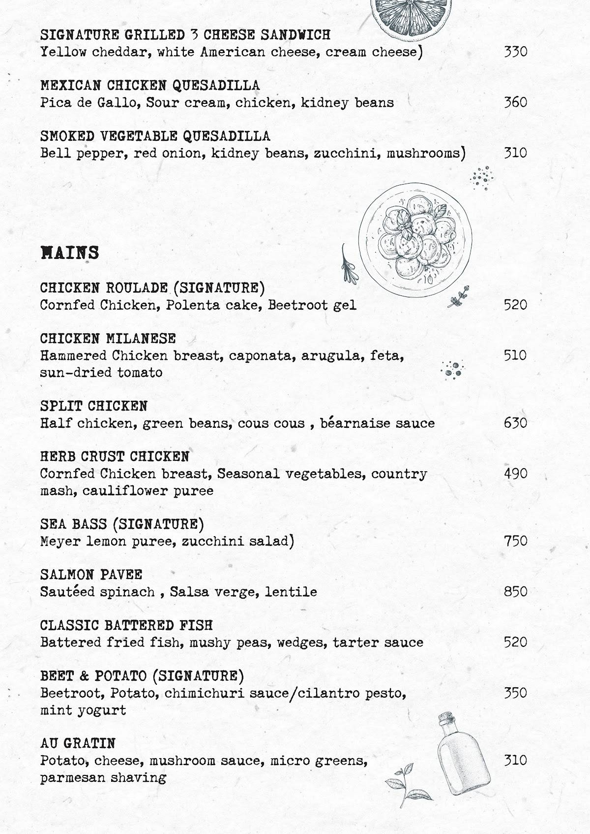 Menu at Foresta Multi-Cuisine Restaurant, Dehradun