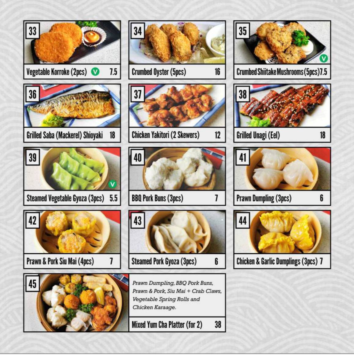 Menu at Ginga - Fortitude Valley restaurant, Fortitude Valley
