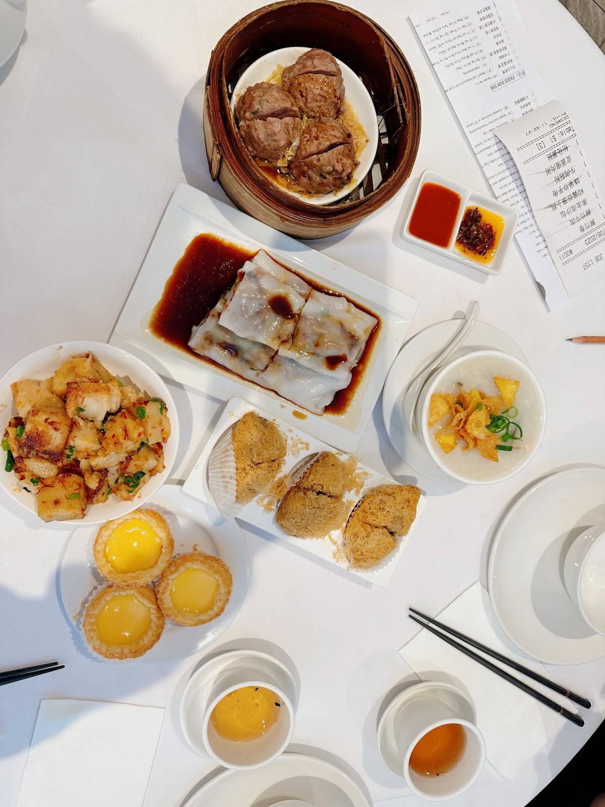 Menu at Golden Lily restaurant, Box Hill