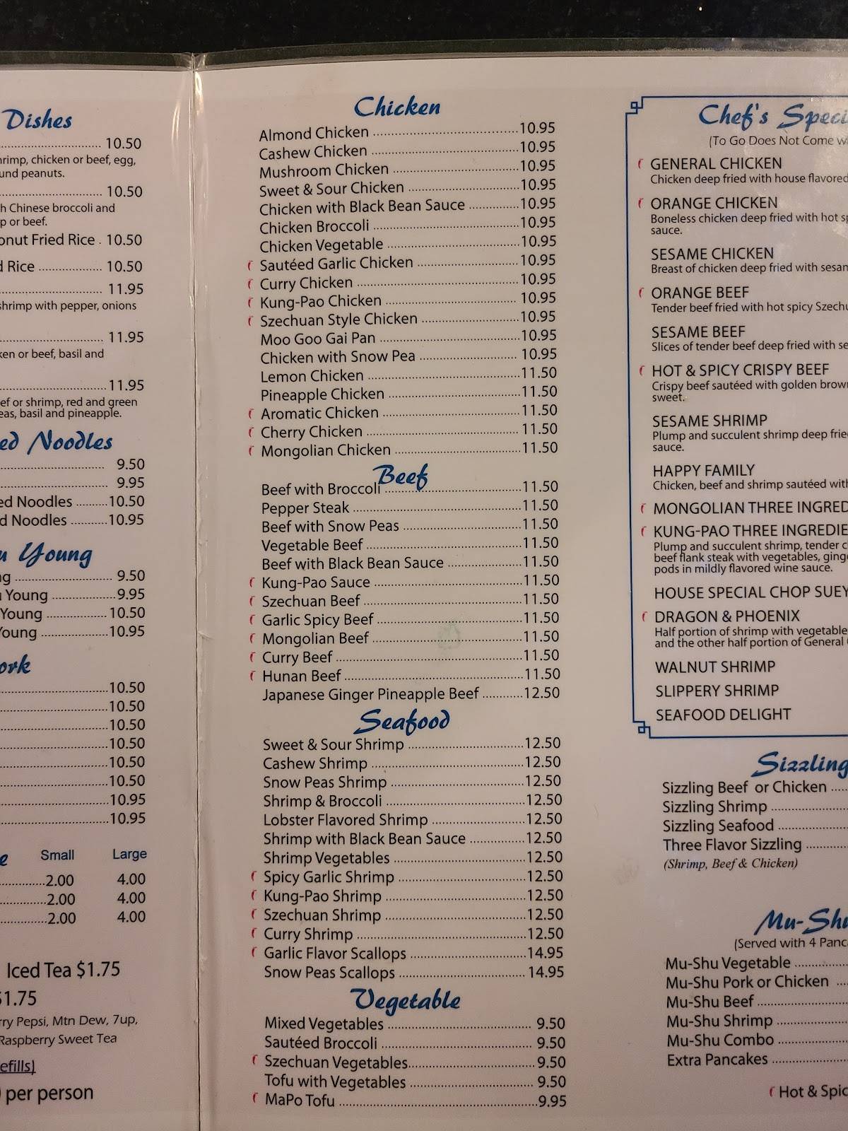 Menu at Good Friends restaurant, Cheyenne